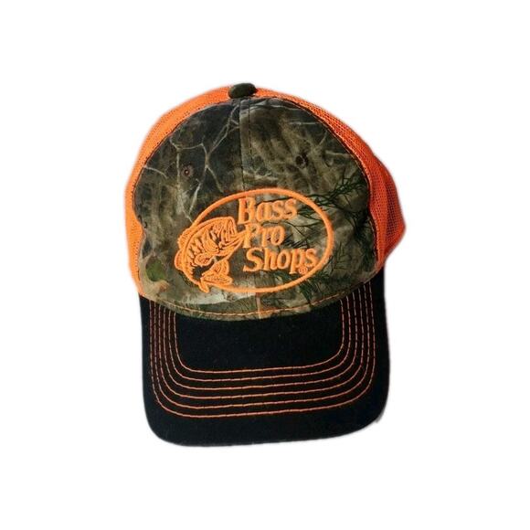 Bass Pro Shops | Accessories | Bass Pro Shops Safety Hat Cap Snap Back ...